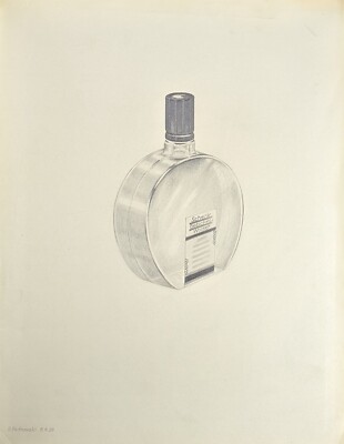 Helmut Piotrowski (PIO), Scherk Gesichtswasser, Zeichnung, sign., 1939 ...