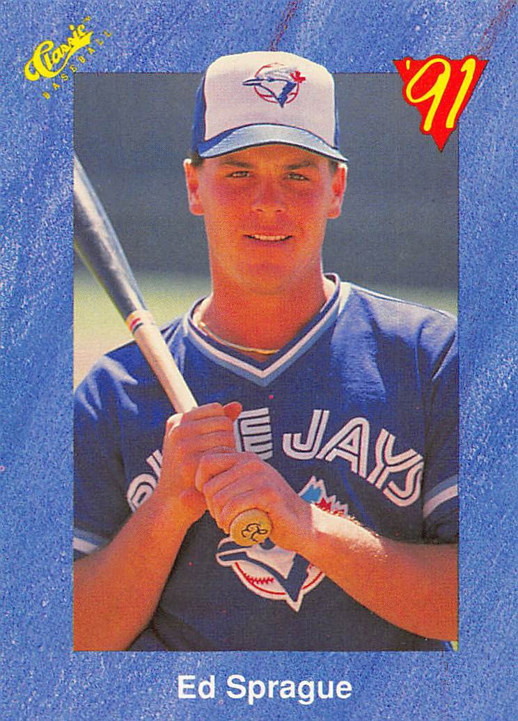 Ed Sprague 1991 Classic I T90 Toronto Blue Jays Baseball Card | eBay
