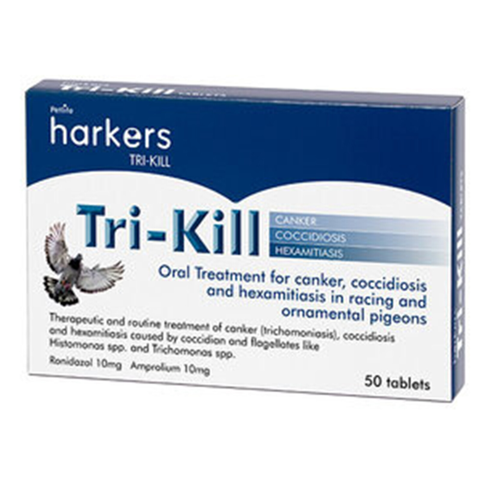Harkers Pigeon Canker Treatment Coccidiosis HarkaMectin Spartrix Coxoid ...