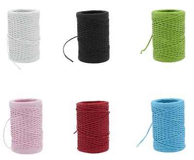 Paper covered binding wire, string, cord, twine 2mm x 2M length Free UK ...