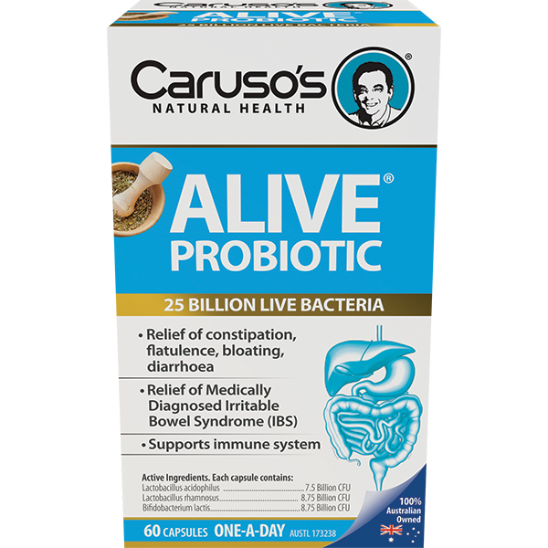 Caruso's Natural Health Alive Probiotic - 60 Capsules for sale online ...