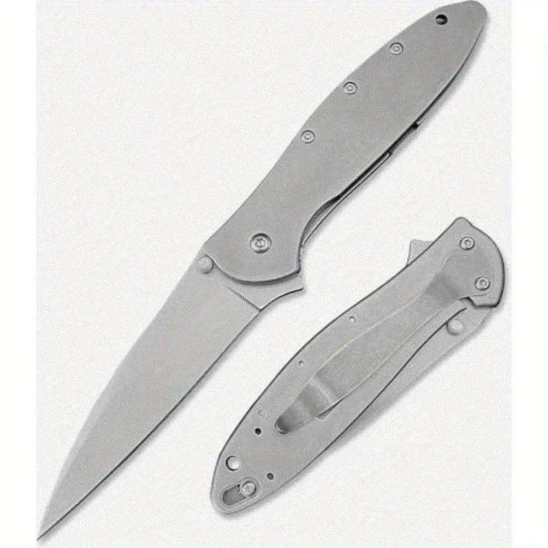 1660 Chive Knife plain Blade 3" frame lock New *Blem* Assisted opener ...