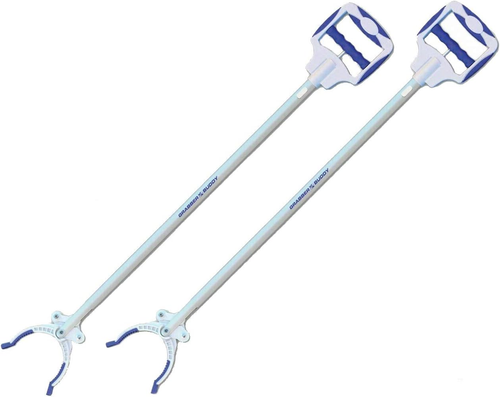 Reacher with Dual Powerful Magnets, Ergonomic Angle Adjustable Handle ...