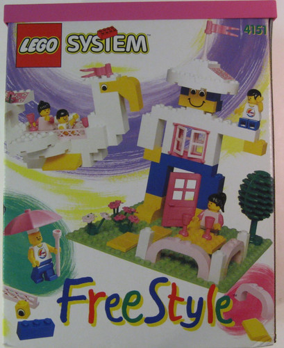 Lego 4151 Girl’s Freestyle Set - 100% Complete With Minifigs (No Manual) | eBay