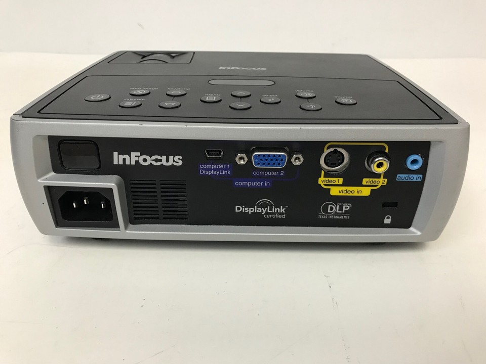 INFOCUS IN1102 DLP PORTABLE PROJECTOR *NO REMOTE* 702 HOURS | eBay