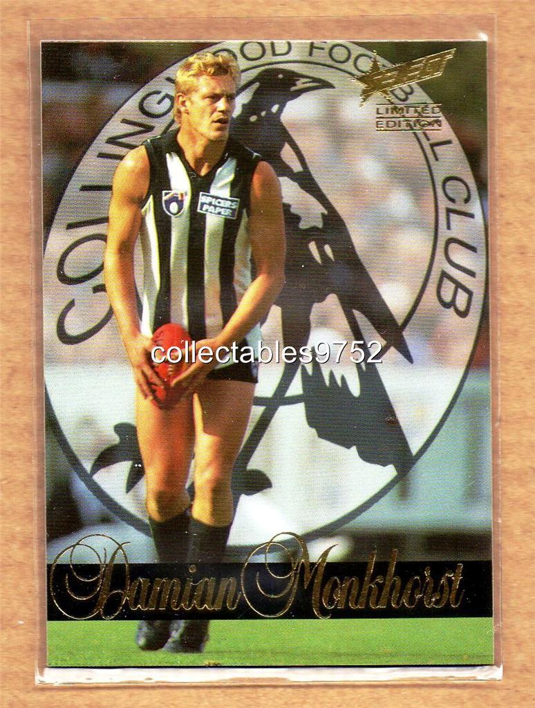 SCARCE 1995 LIMITED EDITION SELECT GOLD FOIL T/C Damian Monkhorst ...