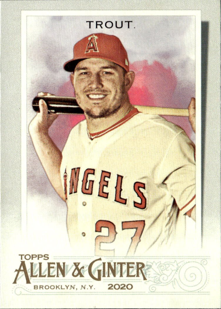 2020 Topps Allen & Ginter #85 - Mike Trout | eBay