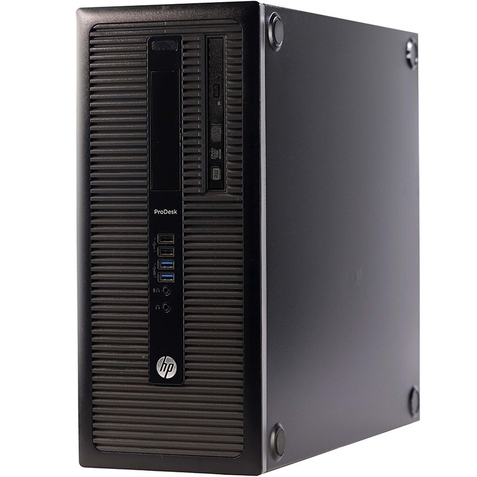 HP Desktop Computer Tower Core i5 4th Gen. 8GB RAM 500GB HD Windows 10 ...