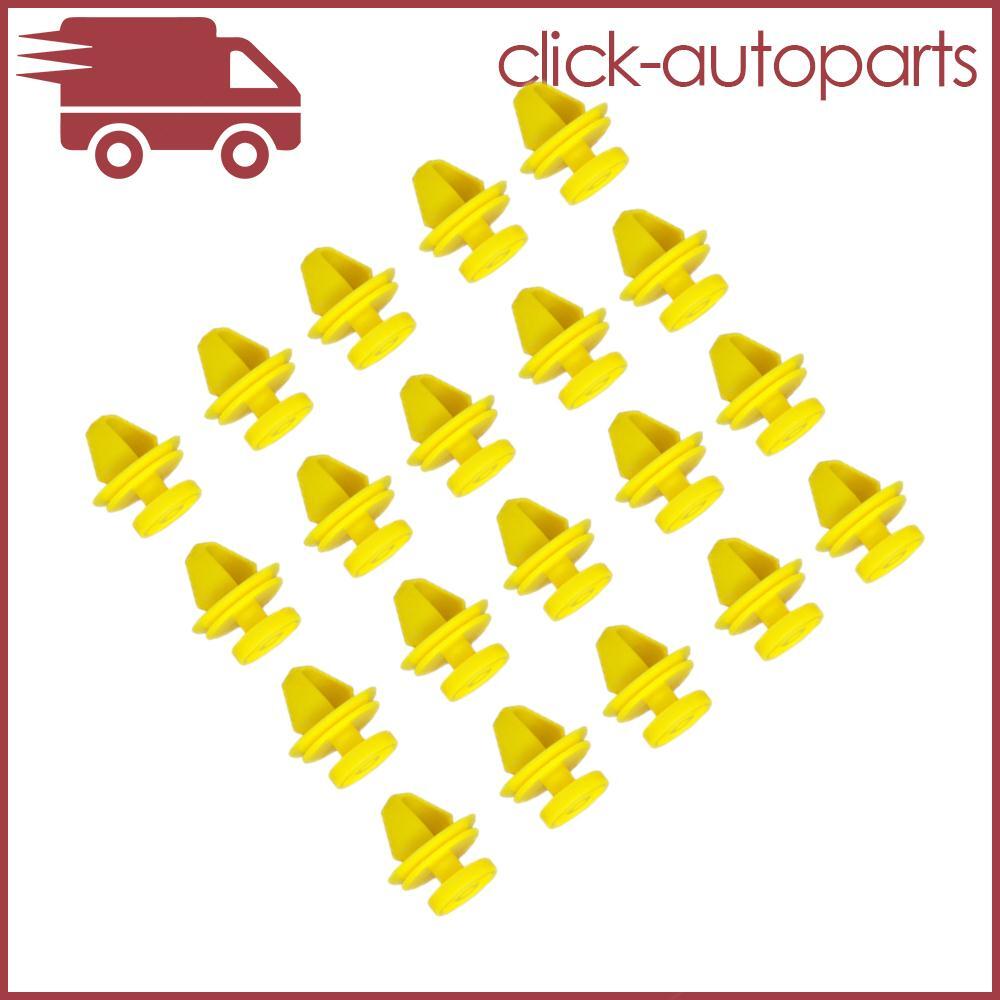 20Pc Trim Side Skirt & Sill Moulding Clip Plastic C2D5807 for Jaguar ...