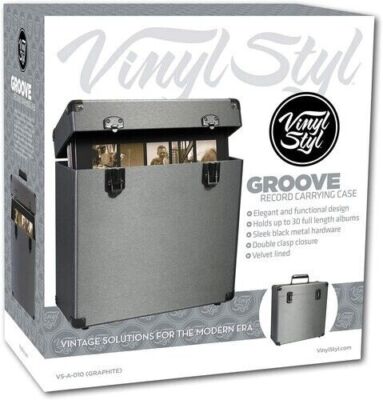 WB Vinyl Styl® Groove 12 Inch Vinyl Record Travel Carrying Case ...