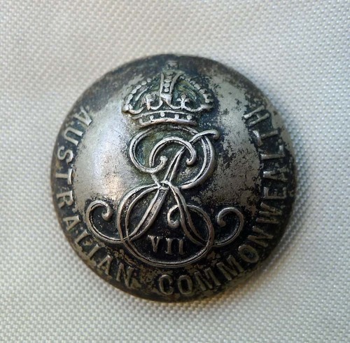 BUTTON 'AUSTRALIAN COMMONWEALTH' EDWARD 7TH (1902-1911) STOKES & SONS ...