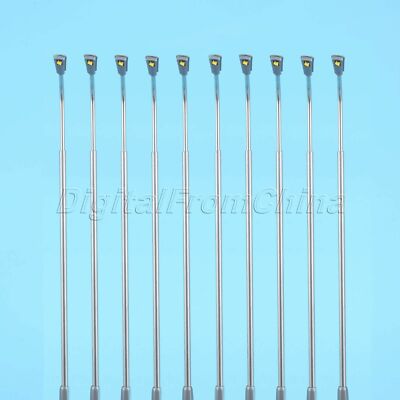 20Pcs 1:100 HO Scale LED Street Lights Single Head Train Railway Lamp ...