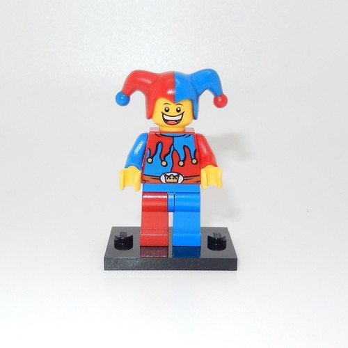 LEGO Minifigure #CAS403A | JESTER Dual Sided Head | Castle - Fantasy ...