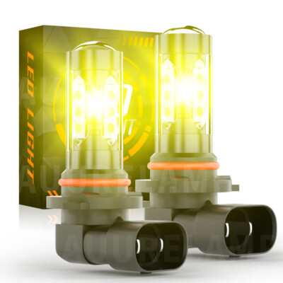 9005 Yellow LED Daytime Running Light DRL Bulbs For Acura TL RL ILX TSX ...