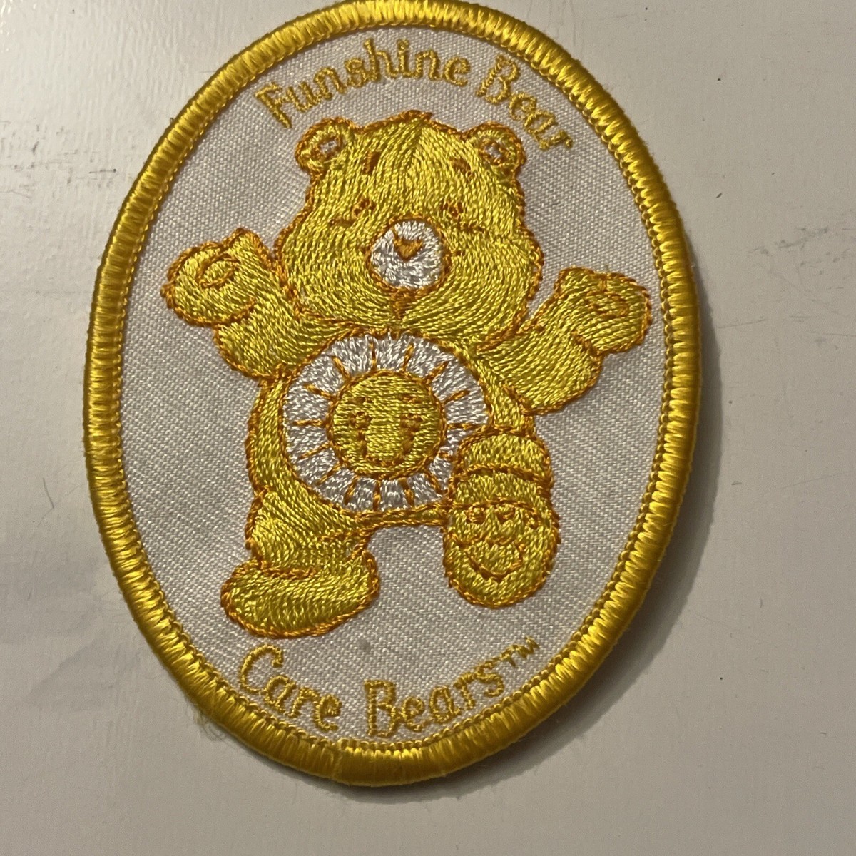 Funshine Care Bear Logo Sunshine Funshine Badge" Sticker For Sale By