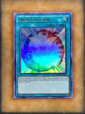 Yugioh Miracle Fusion DUPO-EN055 Ultra Rare 1st Ed NM | eBay