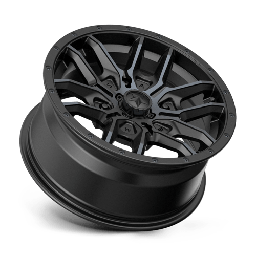 MSA Fang M43 Black UTV / ATV Wheels, 15x7, 4x110, 10 mm/4+3, M43-05710 ...