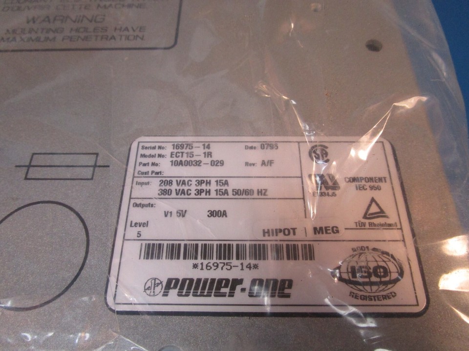 HC Power ECT15-1R, REBUILT POWER SUPPLY 300A 5V 3Ph. | eBay