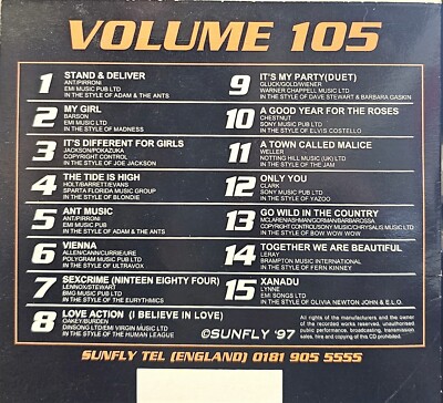 SF105 SUNFLY KARAOKE CDG VERY RARE, NOT SOLD IN THE USA LOT UK | eBay