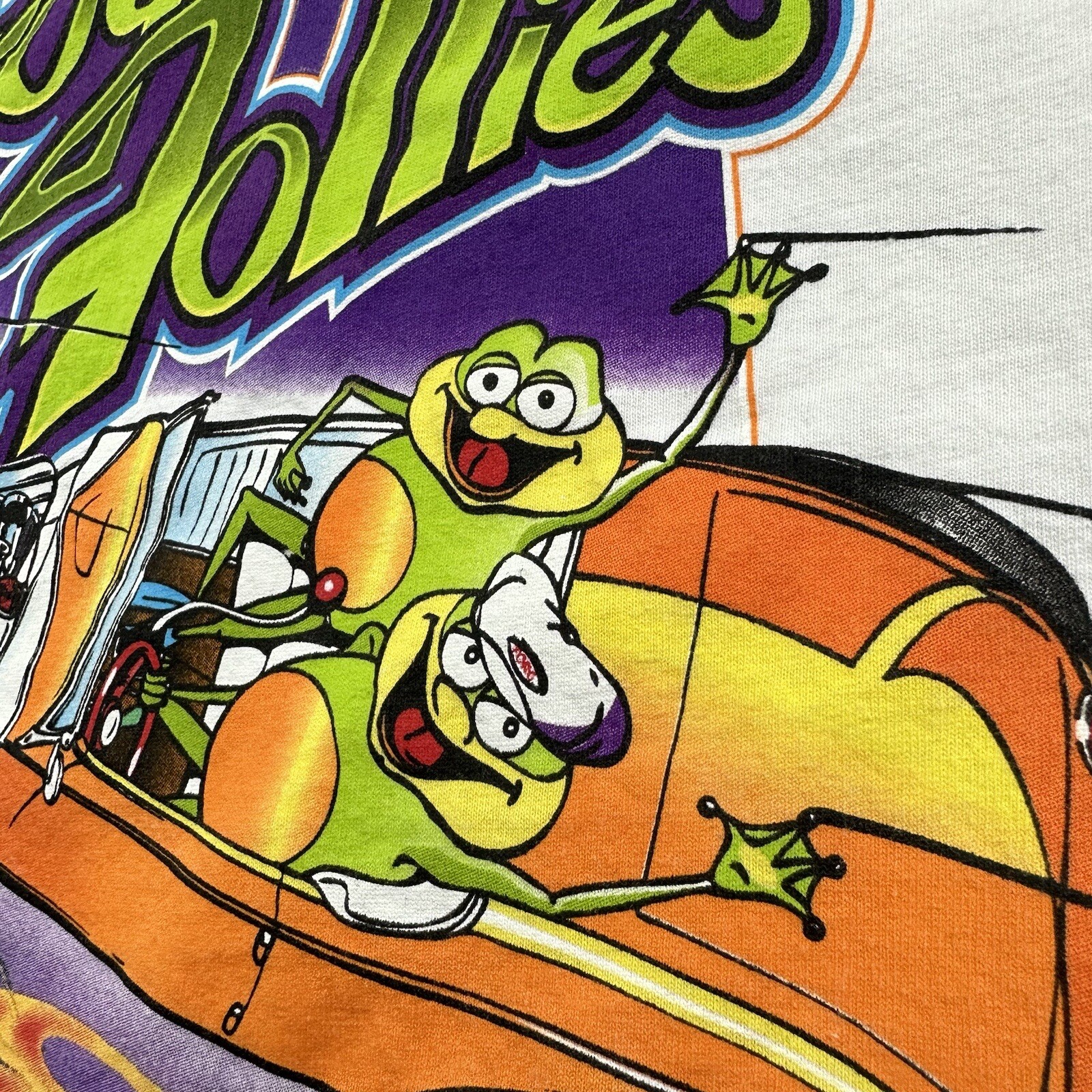 Indiana Frog Follies T Shirt Hot Rod Car Show Chevy 2… - Gem