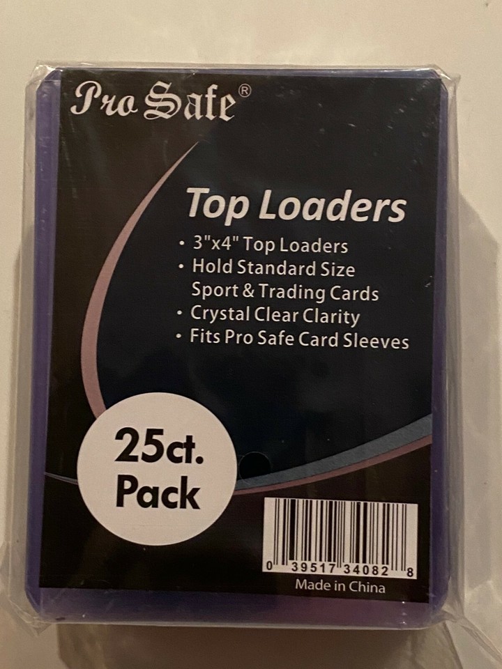 Lot of 50 ProSafe New 3" X 4" REGULAR Top Loaders to Protect your cards ...