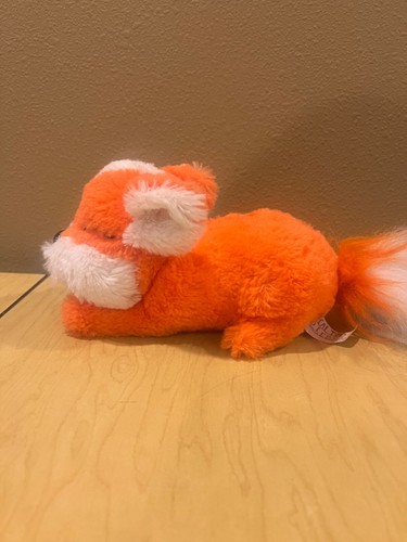 Orange Fox Plush 8 Inch Long Ideal Toys Direct Stuffed Animal Toy | eBay