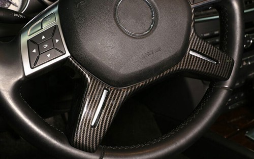 Fit For Benz G-Class Steering Wheel Border Strip Cover Trim 2013-18 ...