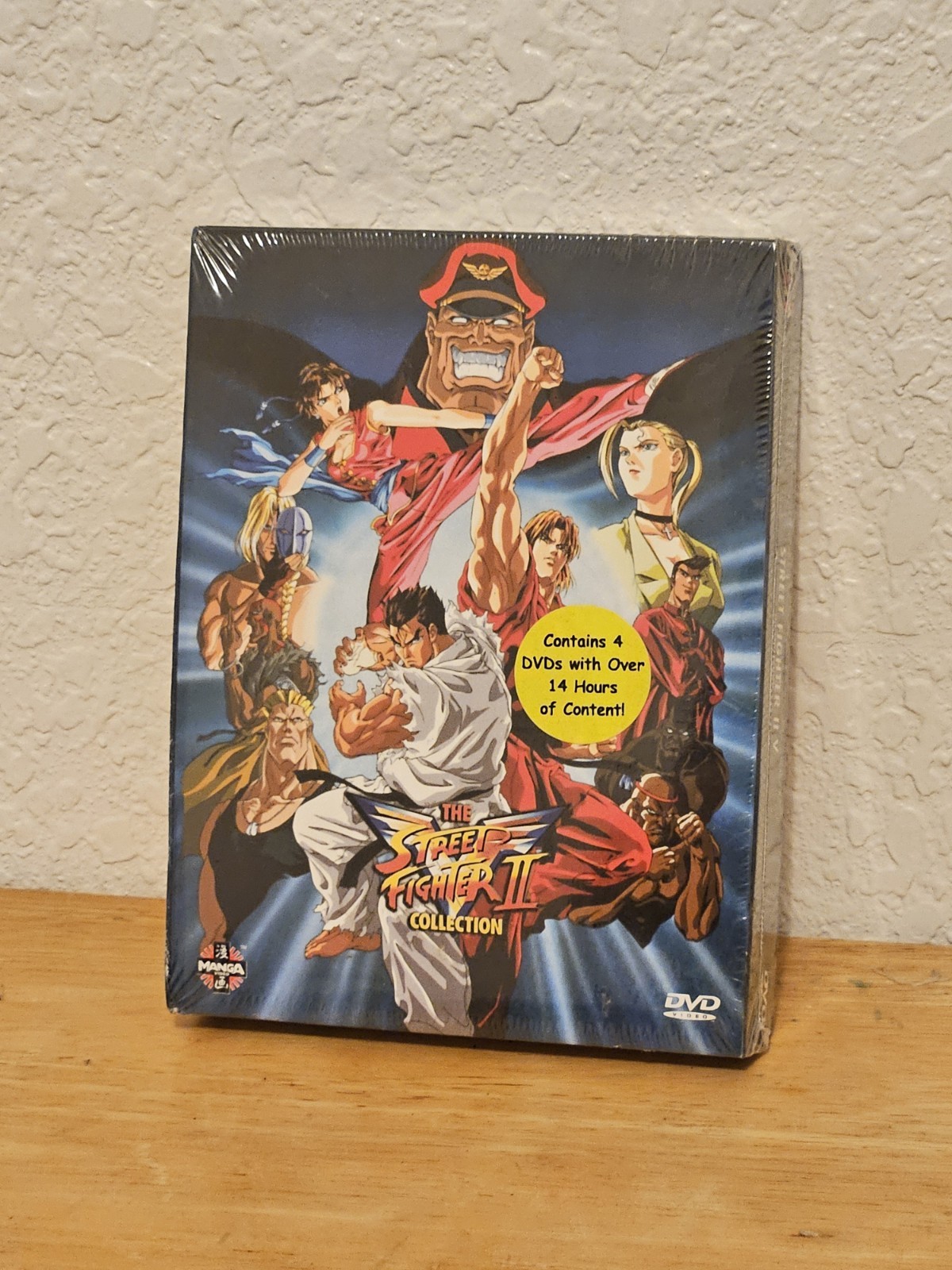Street Fighter II V - The Collection (DVD, 2003, 4-Disc Set) for sale ...