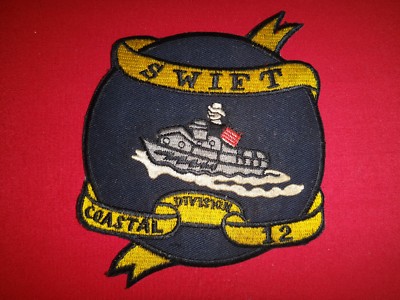 Vietnam War Patch US Navy COASTAL DIVISION 12 "SWIFT" | eBay