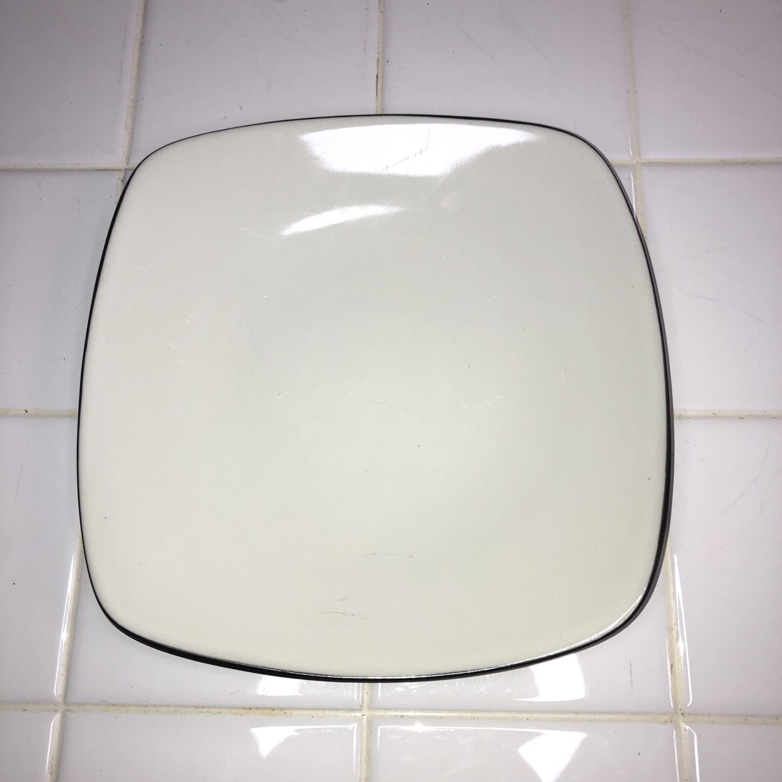 Noritake Colorwave 8 1/2" Stoneware Square Salad Plate 8034 Graphite | eBay