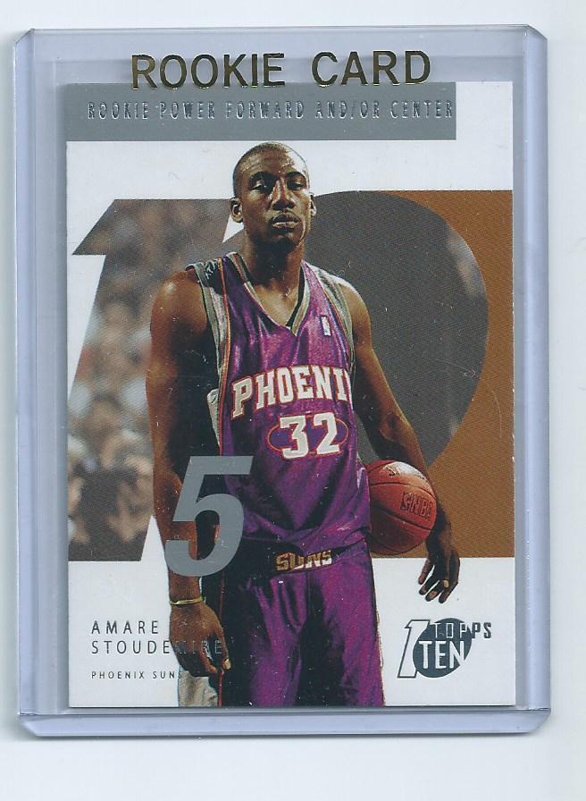 Amare Stoudemire 2001-2002 Topps 10 Rookie Card #145 | eBay