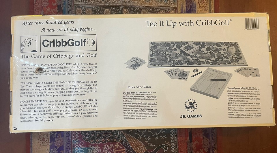 Vintage 1992 CribbGolf Board Game | eBay