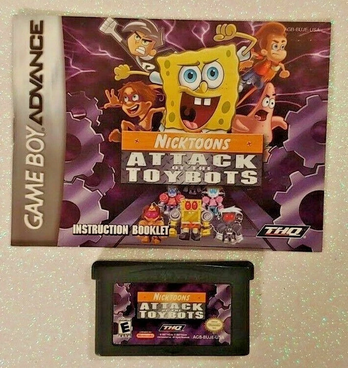 Nicktoons Attack Of The Toybots Gba