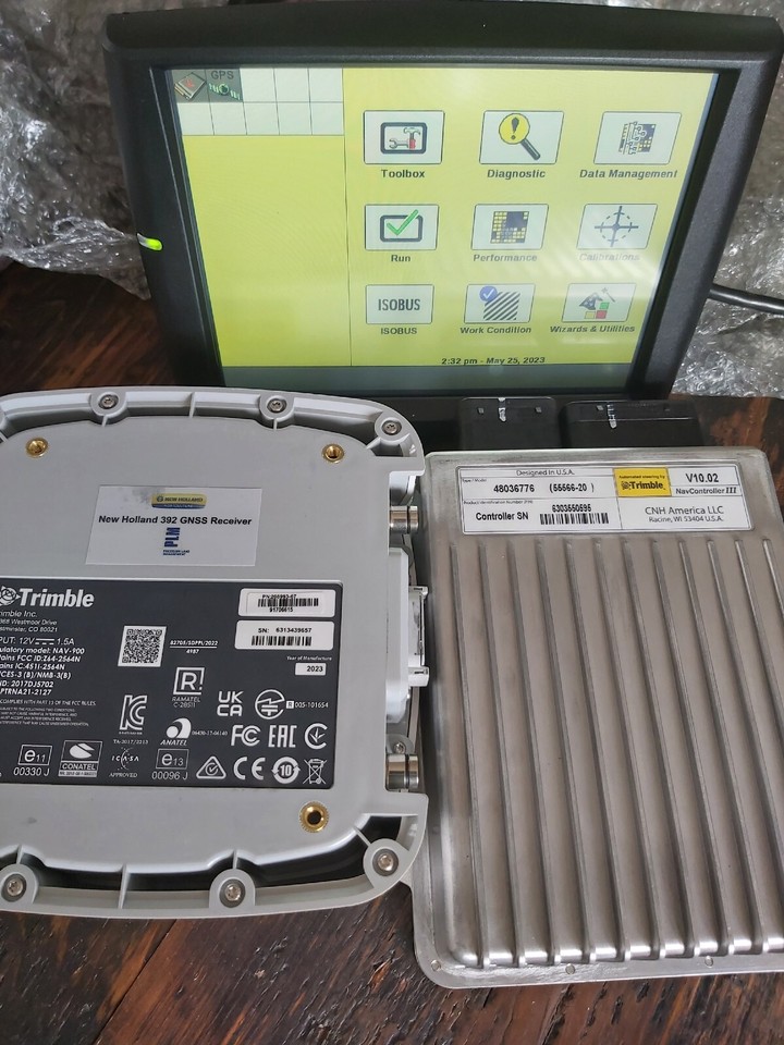 Trimble GNSS Receiver Ag392 (NAV900) RTK +display IntelViewIV ...