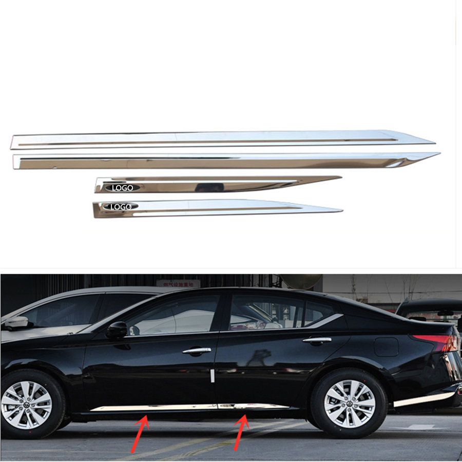 Chrome Side Body Door Protect Trim for Nissan Altima 2019 2020 2021 ...