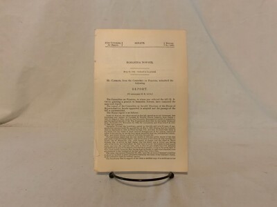 Antique 1902 Government Report Justin D. Towner Co. B 12th Illinois ...