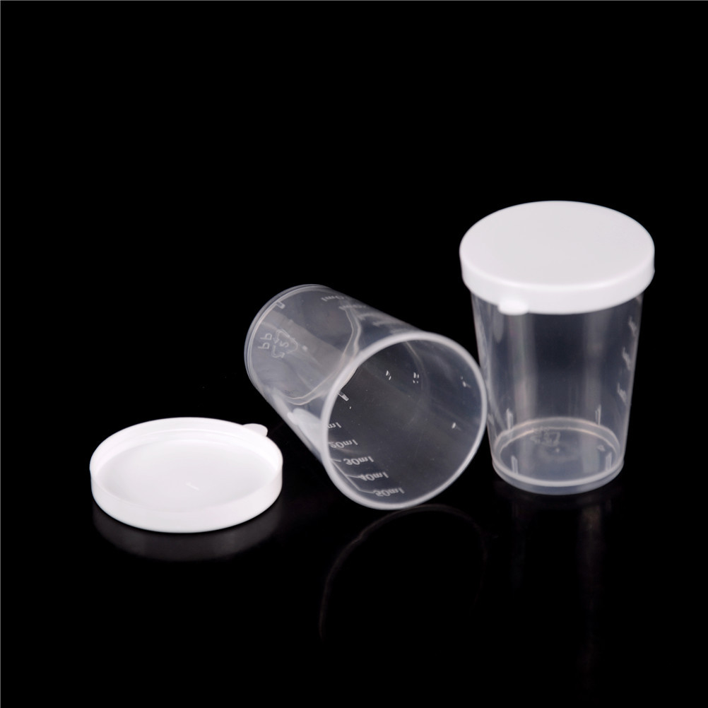 10Pcs 50ml Plastic Liquid Measuring Cups Measuring Container with C ZJ ...