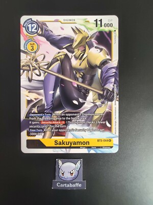 Digimon Card Game Sakuyamon BT5-044 RARE Battle of Omni | eBay