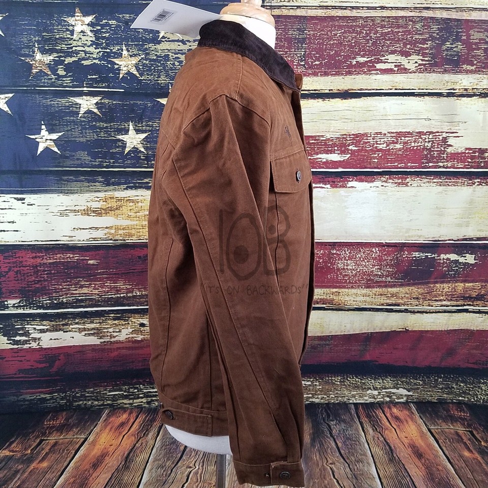 Wyoming Traders Mens Chisum Snap Up Conceal Carry Canvas Ranch Wear ...
