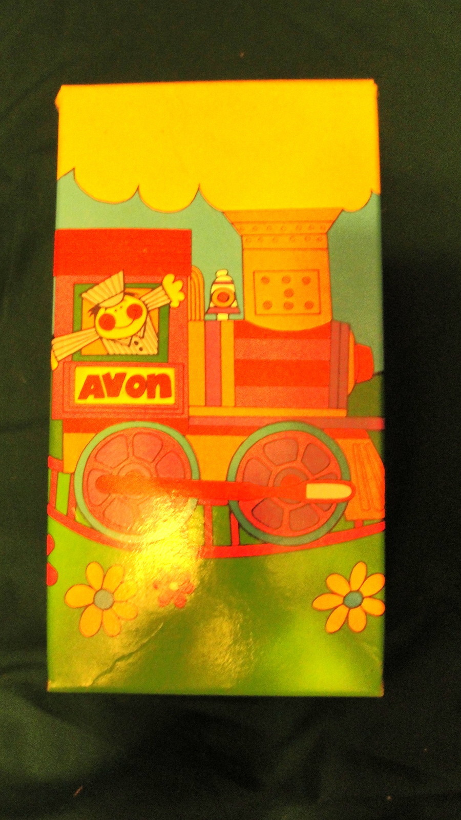 VINTAGE AVON " TOOFIE TRAIN" CHILDRENS TOOTHBRUSH SET - UNUSED ORIGINAL ...