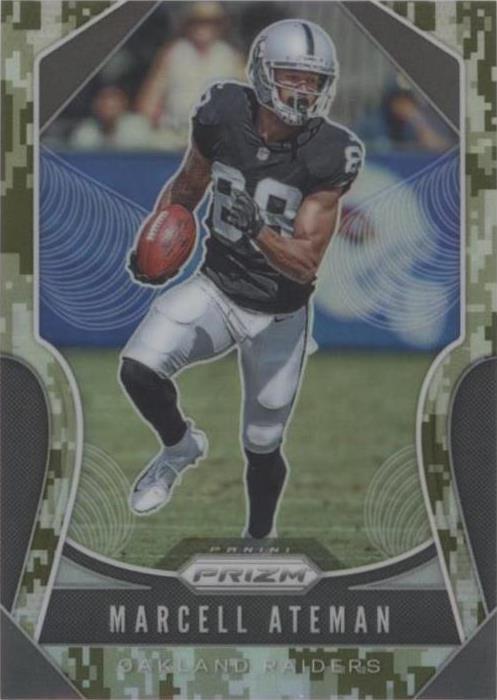 2019 Panini Prizm - Marcell Ateman #228 Camo Prizm /25 for sale online ...