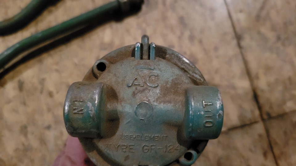 322 Buick Nailhead sediment bowl - both fuel lines - Used | eBay