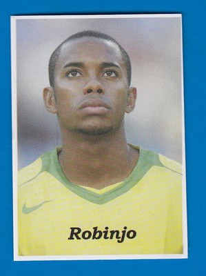 Football sticker ROBINHO Real Madrid Brazil FIFA WC Germany 2006 As ...