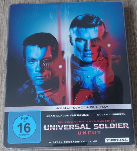 UNIVERSAL SOLDIER (1992) - 4K Ultra HD Blu-ray Steelbook (Jean-Claude Van Damme) | eBay