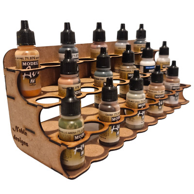 Paint Stand 30 bottle rack storage warpaint / Vallejo warhammer 40k ...