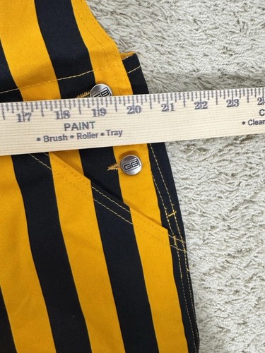Game Bibs Overalls Size L Yellow And Black Pittsburgh Steelers Iowa ...
