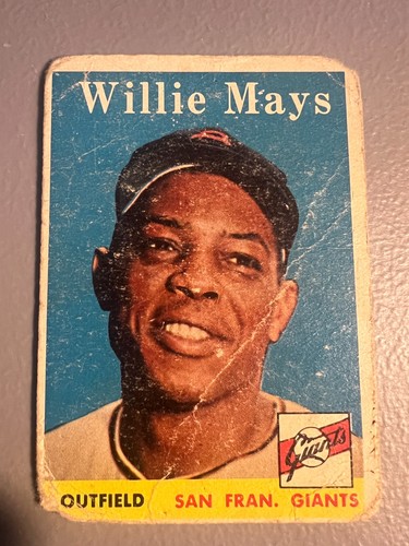 1958 Topps Baseball - Willie Mays ( San Francisco Giants ) #5 - PR | eBay