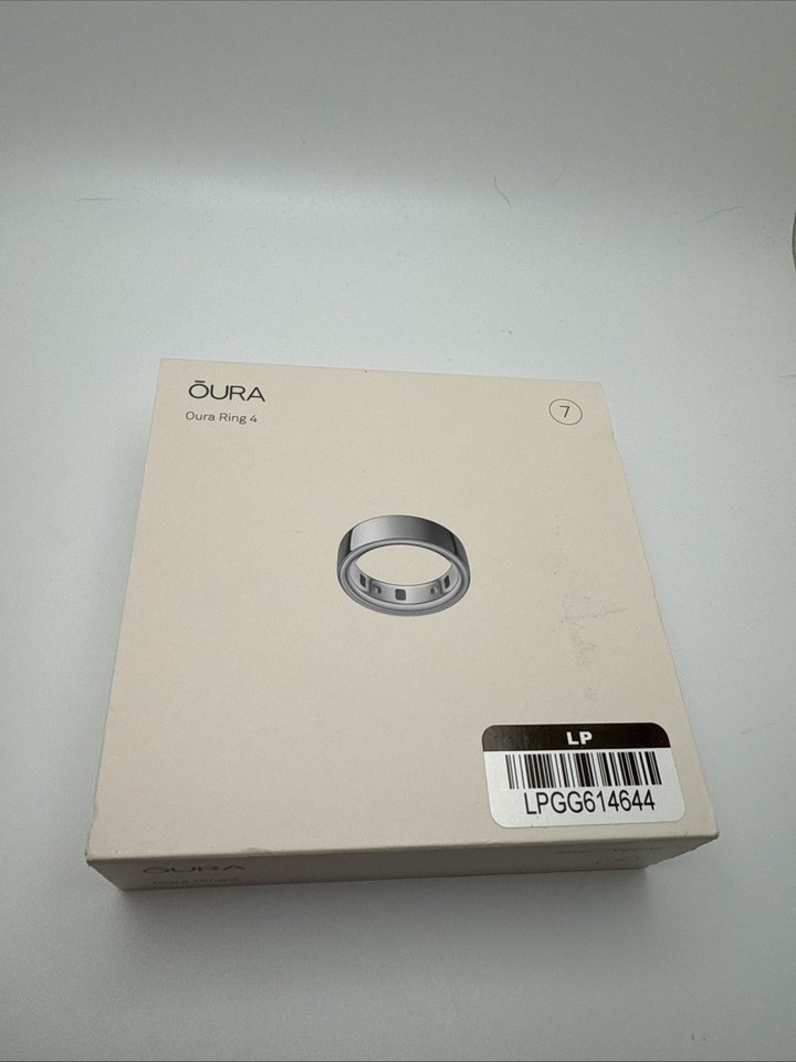 NEW (OPEN BOX) Oura ring gen 4 -size 7 - Silver | eBay