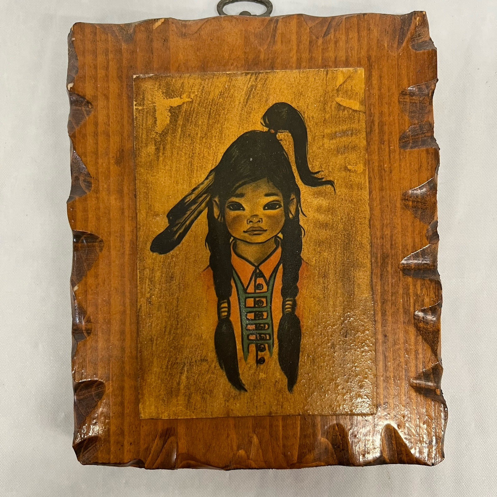 Gerda Christoffersen Indian Native American Young Girls Decoupage ...