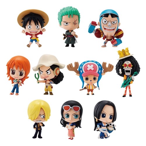 BANDAI Deformed Meister Petit ONE PIECE Vol.4 Figure 10 Boxes Luffy ...